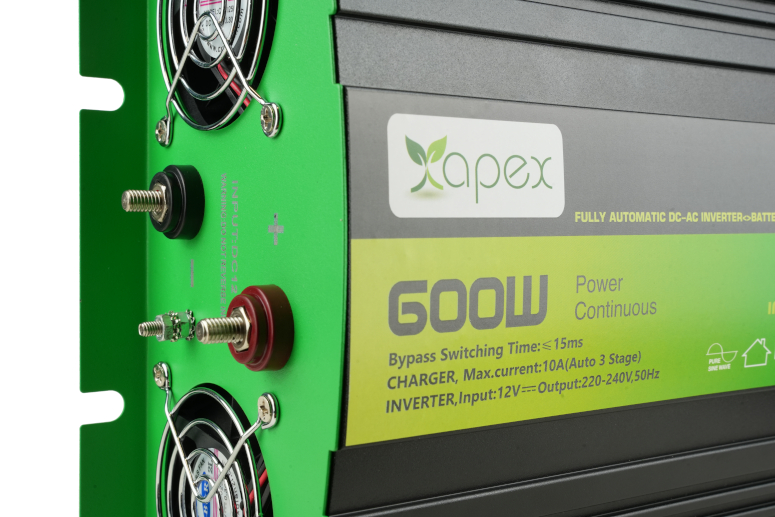 Apex NPS 600W 12V Şarjlı Tam Sinüs İnverter - Toggo Enerji Güneş ...